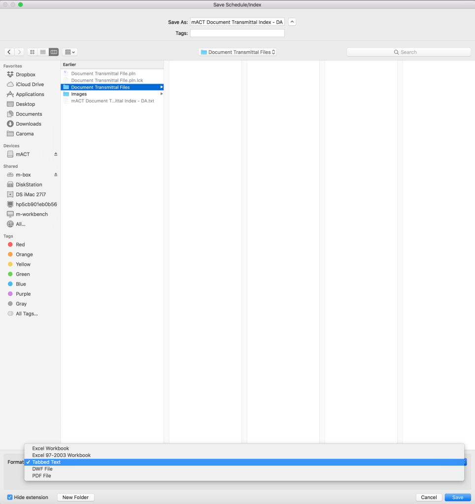 macinteract - Smart Transmittal
