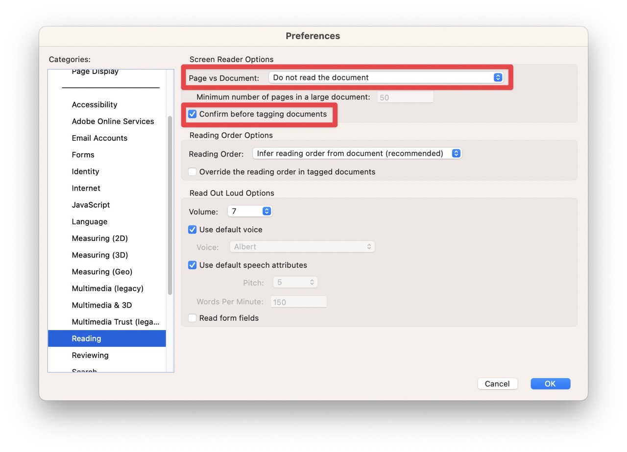 macinteract - Adobe Acrobat optimisation