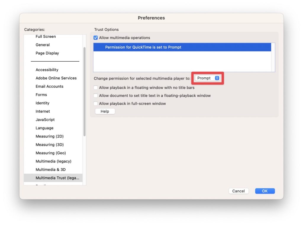 macinteract - Adobe Acrobat optimisation