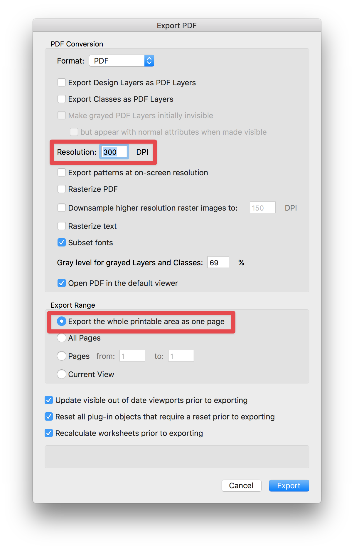 macinteract - Print to Scale