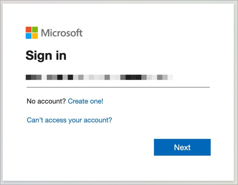 Signing Into Microsoft For The First Time - macinteract