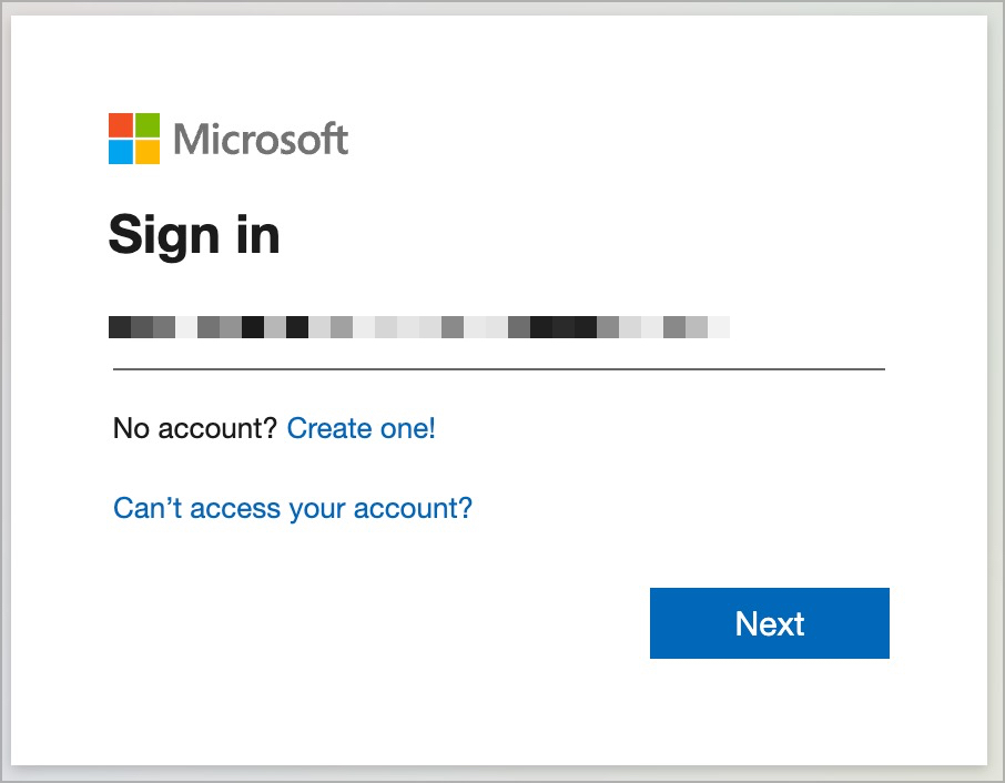 Signing Into Microsoft For The First Time - macinteract
